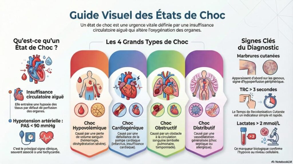 etats de choc | Etudiant Hospitalier